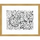 "Number 14 Gray" by Jackson Pollock Framed Wall Art - Bed Bath & Beyond ...