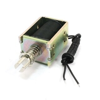 Unique Bargains 3mm 1800gf 6mm 1200gf DC24V Pull Push Type Solenoid ...