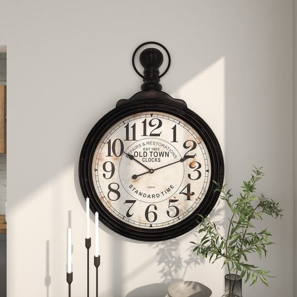 old style wall clock