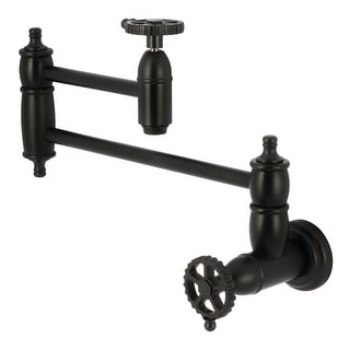 Fuller Two-Handle 1-Hole Wall Mount Pot Filler Faucet - Bed Bath ...