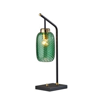 Derrick Desk Lamp - Black w. Antique Brass Accents - Bed Bath & Beyond ...