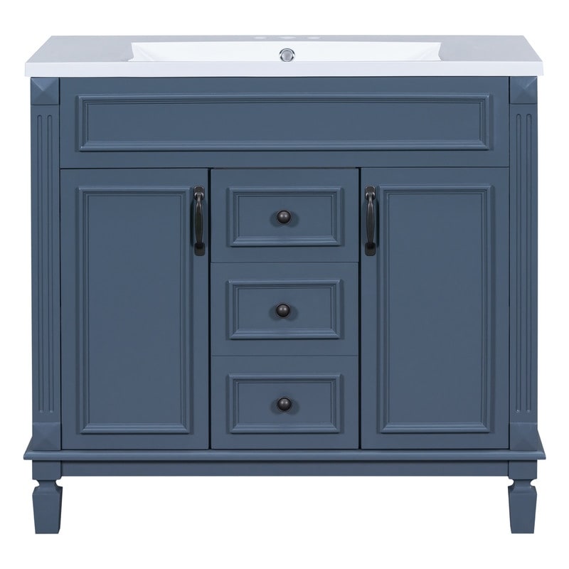 36'' Modern Bathroom Vanity with/without Sink Combo, Modern Bathroom ...