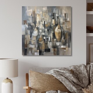 Designart "Mid Century Chromatics I" Modern Midcentury Metal Wall Art ...
