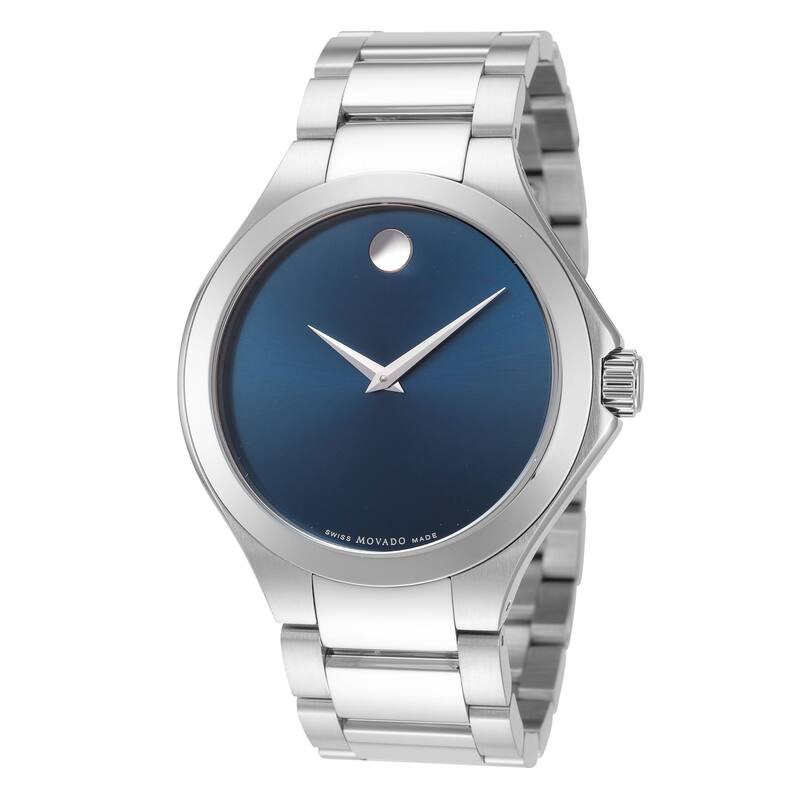 Movado Men's Defio 40mm Quartz Watch 0607311 - Silver - N/A - Overstock ...
