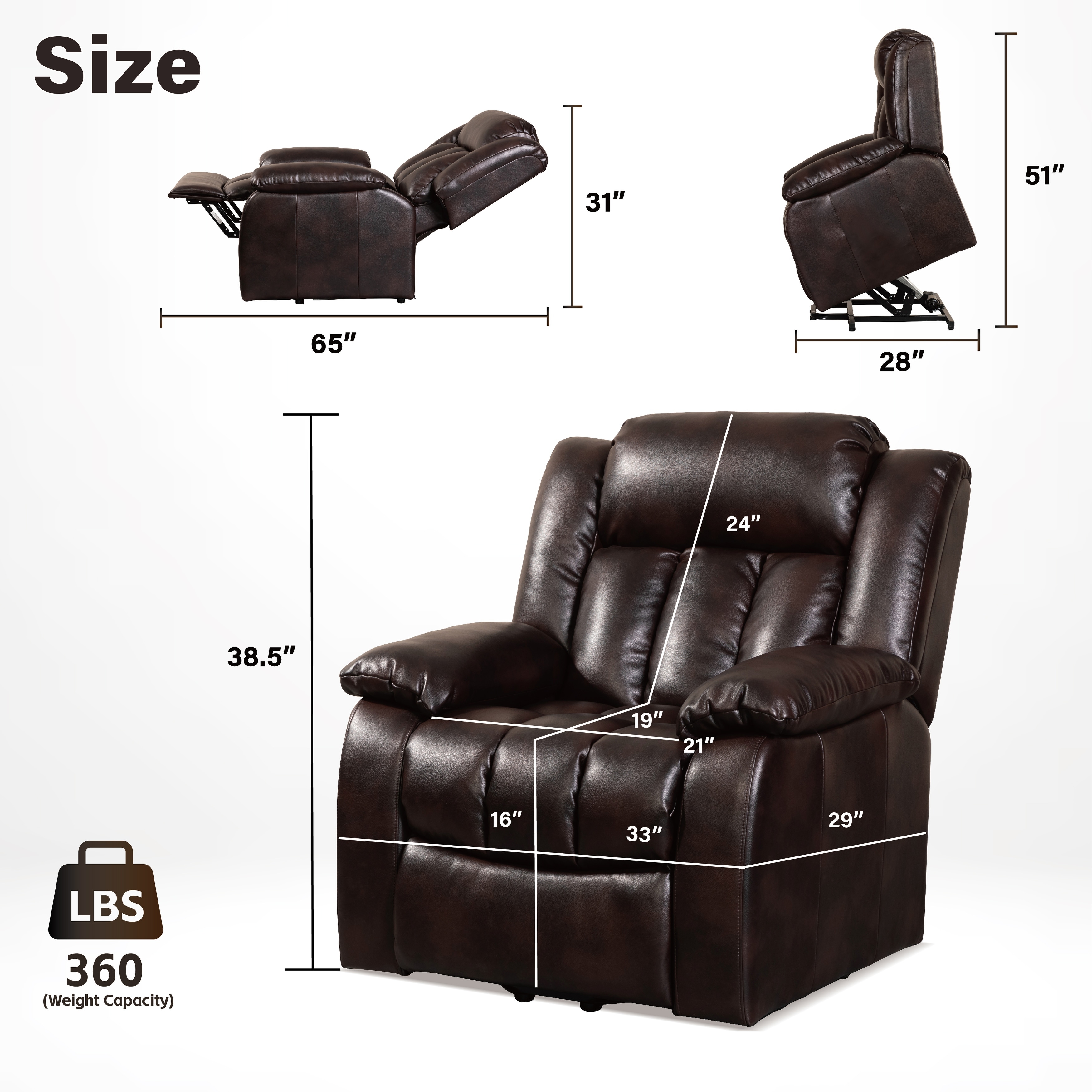 Oversized Recliner Chairs - Bed Bath & Beyond