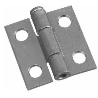 Stanley 348-995 Non-Removable Pin Hinges, Stainless Steel, 3" - Bed ...
