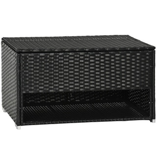 Outsunny Outdoor Deck Box & Shoe Storage - N/A - Bed Bath & Beyond ...