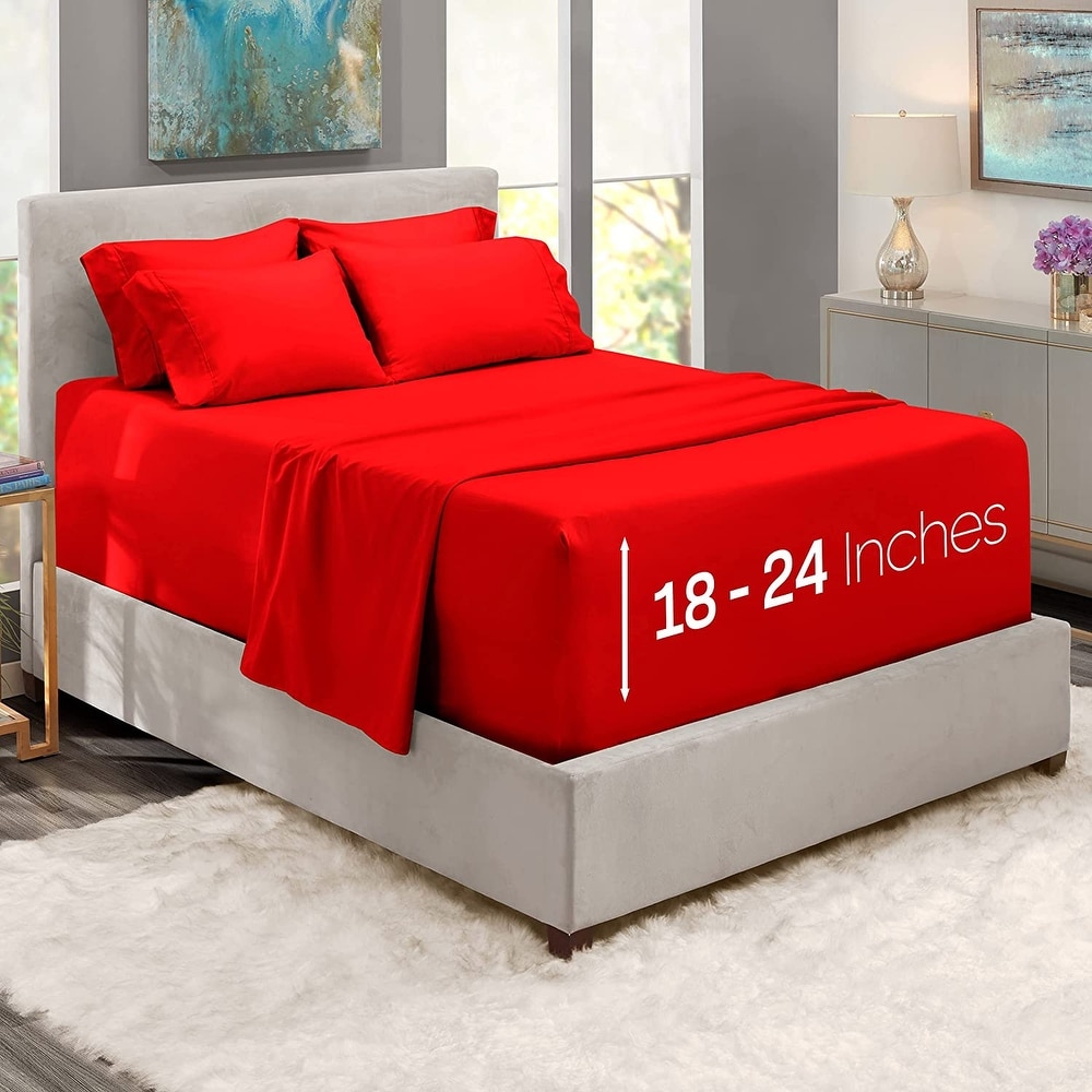 red sheets queen size