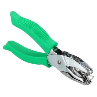 1/4" Single Hole Punch Handheld Hole Puncher with Soft Grip Triangle ...