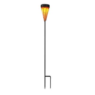 36" Solar Plastic Rattan Stake - Bed Bath & Beyond - 42908196