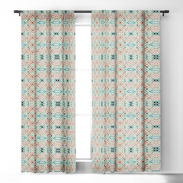 Blackout Moroccan Mosaic Made-to-Order Curtain Panel (One Panel) - Bed ...