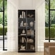 Tall Modular Display Storage Cabinet Bookcase w/Light Home Office - Bed ...