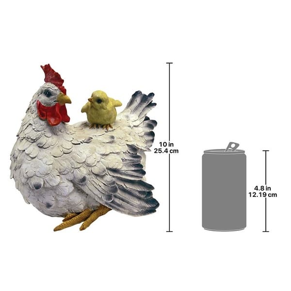 Design Toscano Barnyard Mother Hen and Baby Chick Statue - Bed Bath ...