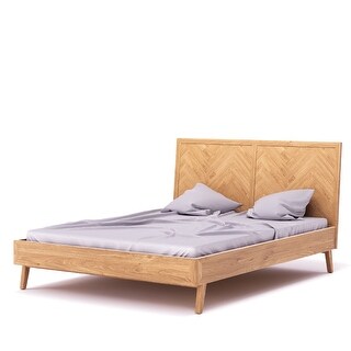 Apollo Solid Oak Bed - Bed Bath & Beyond - 40778621