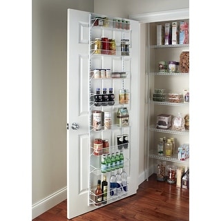 24 Inch Wide Adjustable Door Rack Pantry Organizer - Bed Bath & Beyond ...