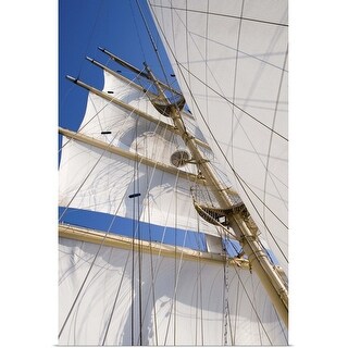 "Star Clippers' Star Flyer sailing ship in the Aegean Sea" Poster Print ...