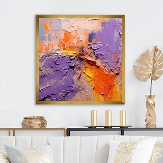 Designart "Evolving Movements Abstract Expressionism" Abstract Painting ...