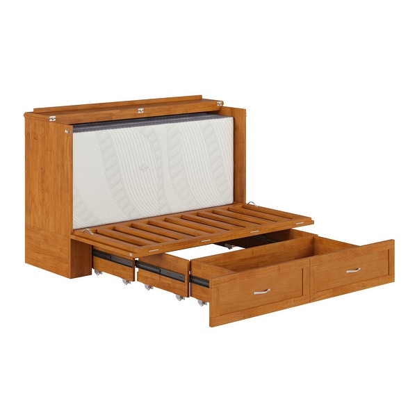 Hamilton murphy bed chest queen store