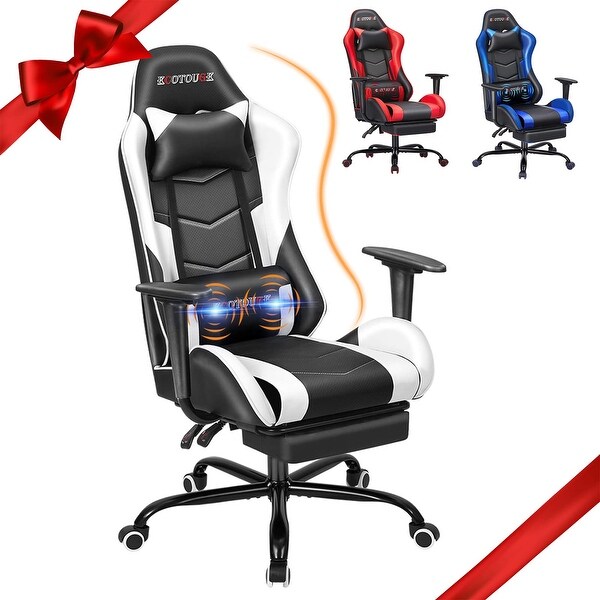 Pc gaming footrest store