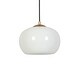 Modern 1-Light Opal Glass Pendant Light for Kitchen Island Bedroom ...