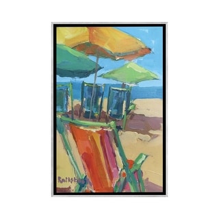 iCanvas "Beach Days" by Page Pearson Railsback Framed - Bed Bath ...