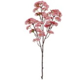 2pc 36" Pink Silk Cherry Blossom Sprays – Realistic Floral Decor - Bed ...