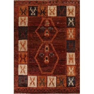 Geometric Tribal Moroccan Berber Area Rug Hand-knotted Wool Carpet - 9 ...