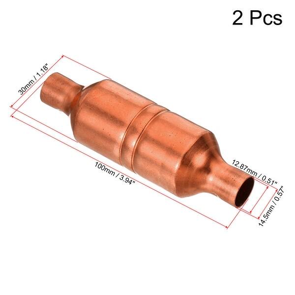 Liquid Line Copper Filter Air Conditioner Heat Pump Dirt Filter - Bed ...