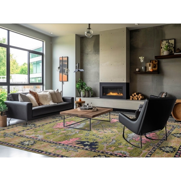 Alexander Home Luxe Fireside Antiqued Distressed Area Rug - On Sale ...