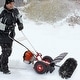 2 Stroke 52cc Hand-pushed Snow Plow Double Handle - 43*24*15inch - Bed ...