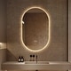 48*30 inch Smart Wall Mounted LED Touch Screen Anti-fog Mirror Bathroom ...