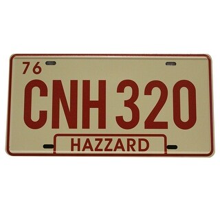 Dukes Of Hazzard Cnh 320 Georgia Replica License Plate 12" x 6" - 12" X ...