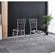 GDFStudio - Alva Contemporary Transparent Stackable Chiavari Wedding ...