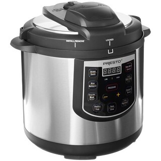 6-Quart Electric Pressure Cooker, slow cooker, Stainless steel Food ...