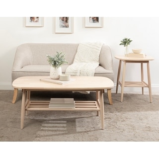 Kate and Laurel Niles Wood Coffee Table - 44x22x18 - Bed Bath & Beyond ...