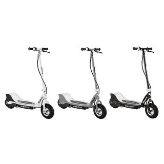 Razor E325 Adult Electric 24V Ride-On Scooter, White, Silver, and Black (3-Pack) - 42.53 - Bed ...