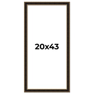 20x43 Frame Gold Antique Vintage Sold Wood Picture Frame | 1.75 Inch ...