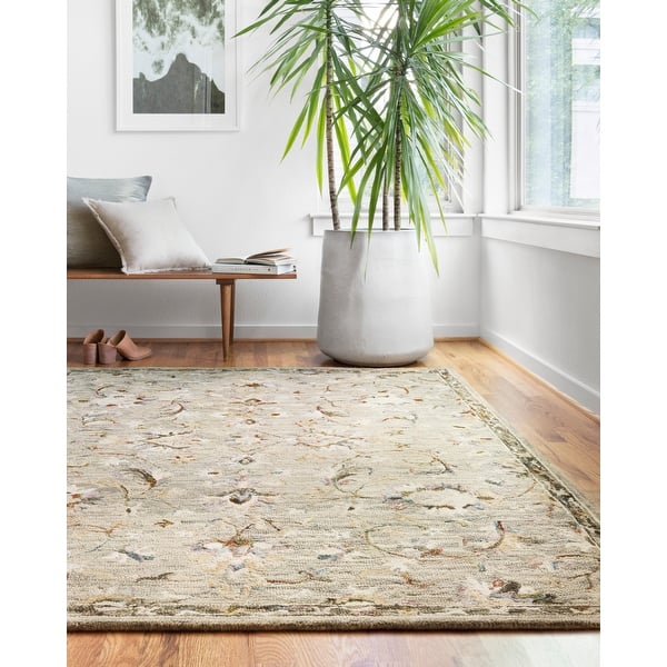 Alexander Home Karrie Hand Hooked Wool Rug - Bed Bath & Beyond - 28245086