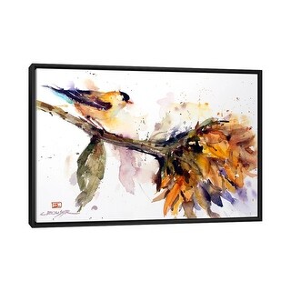iCanvas "Sitting on the Tree" by Dean Crouser Framed Canvas Print - Bed ...