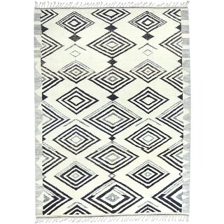 Shahbanu Rugs Pearl Ivory Ben Ourain Moroccan Berber Influence Design ...
