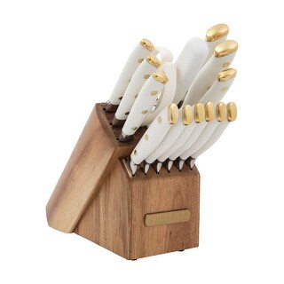 Forged Triple Rivet Knife Block Set, 15-Piece, Razor Sharp Kitchen ...