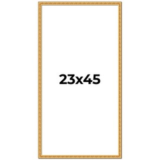 23x45 Frame Gold Real Wood Picture Frame Width 1 inches | Interior ...