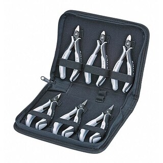 Knipex Precision Plier Set,Ergonomic,6 Pcs 00 20 16 P ESD - 1 Each ...