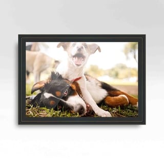15x25 Frame Black Real Wood Picture Frame Width 1.25 inches | Interior ...