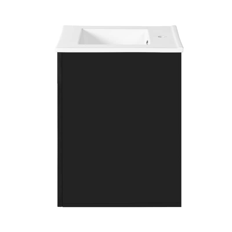 20" Wall Mounted Bathroom Cabinet with Side Cabinet Combo,Bathroom ...