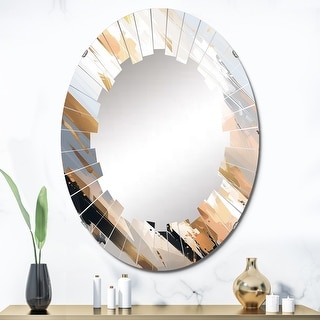 Designart "Multicolor Symmetrical Abstractions" Cubism Modern Wall ...