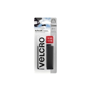 Velcro Alfa-Lok Fastener 3x1 Strip Black 2 Sets - Bed Bath & Beyond ...