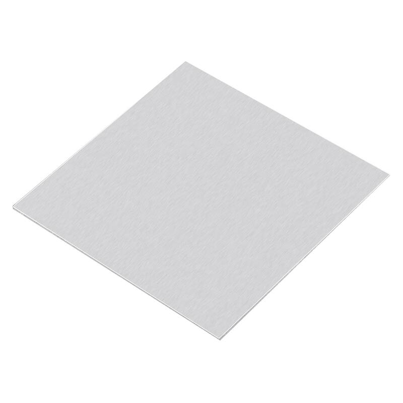 100mm x 100mm x 2mm Rectangle 1060 Aluminum Sheet Flat Metal Plate ...