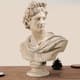 Antiquely Composed Placidia Bust Statue - Overstock - 18841068