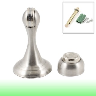 Metal Round Strike Base Door Magnetic Holder Stopper Doorstop 31mm x ...